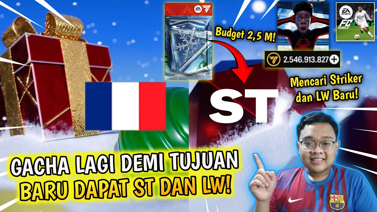 GACHA LAGI DEMI TUJUAN BARU MENDAPATKAN STRIKER DAN LW OVR 105⁉️ - EA ...