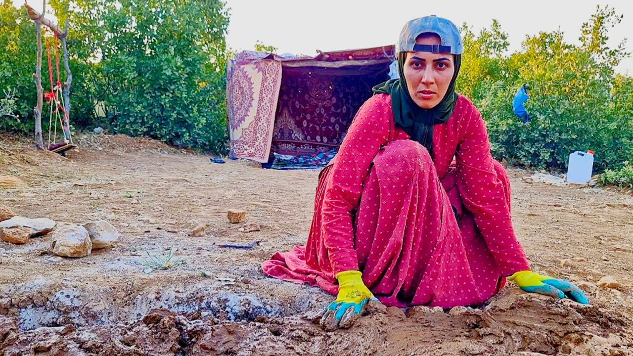"The Nomadic Widow: Fatemeh's story of fetching water from rocks and stones - YouTube