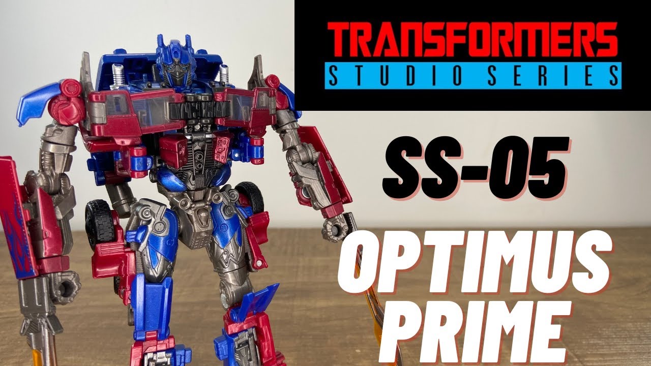 Transformers Studio Series 05 Optimus Prime Review PT-BR - YouTube