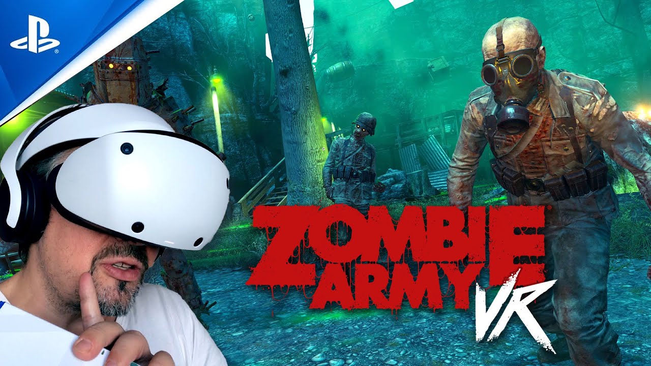 So hart knallt Zombie Army VR auf der PSVR2! - YouTube