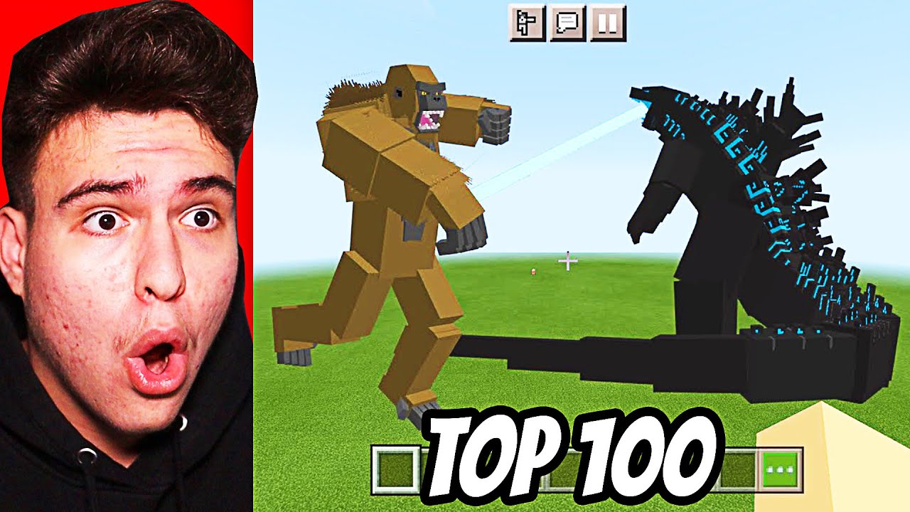 Top 100 Mobi Gigantici & Creepy din Minecraft ! - YouTube