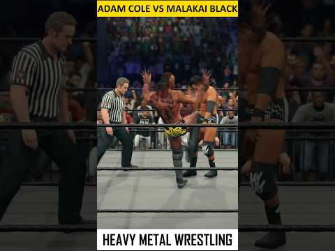 Adam Cole Vs Malakai Black - Part 1 #slipknot #gaming #aew #wwe #wrestking #trendingreels #wwe2k24
