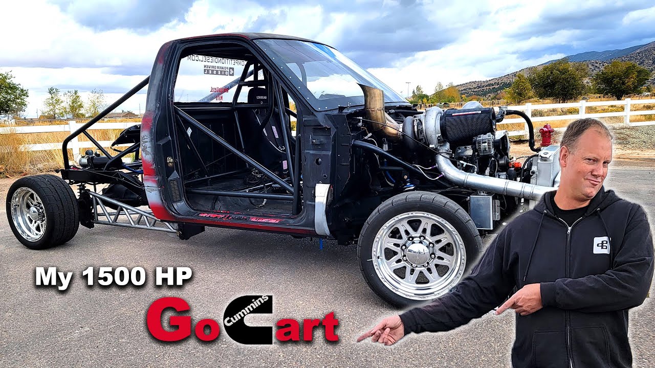 Build, Dyno, and Race a 1500 HP Cummins Go-Kart | Power Driven Diesel ...