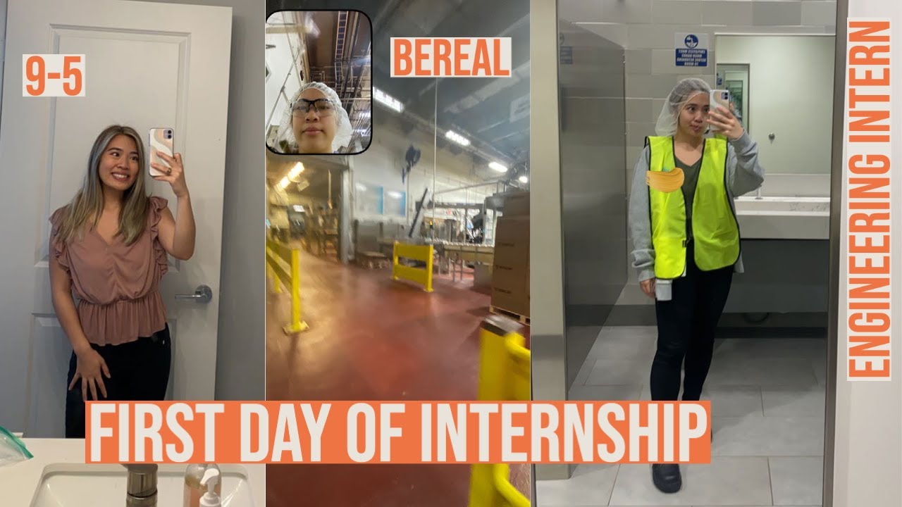 first day of my internship vlog// starting 9-5 (engineering intern ...