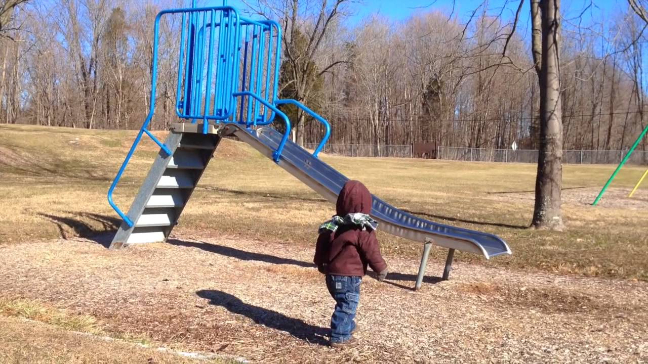 Cold Day at the Playground, 1.17.15 - YouTube