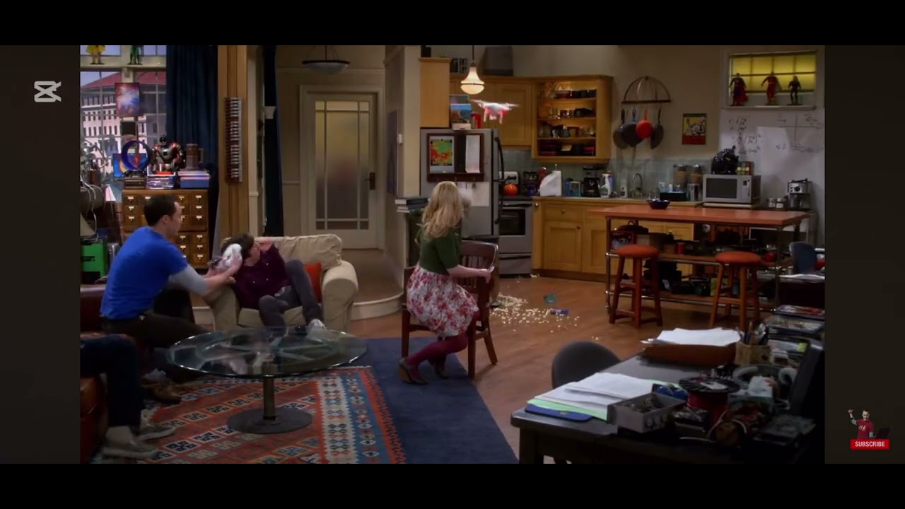 Sheldon stalker scream (original :D) - YouTube