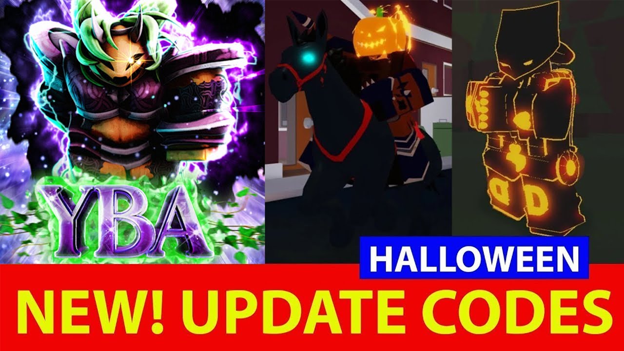 Your Bizarre Adventure (HALLOWEEN) CODES *UPDATE!* ALL NEW ROBLOX Your ...
