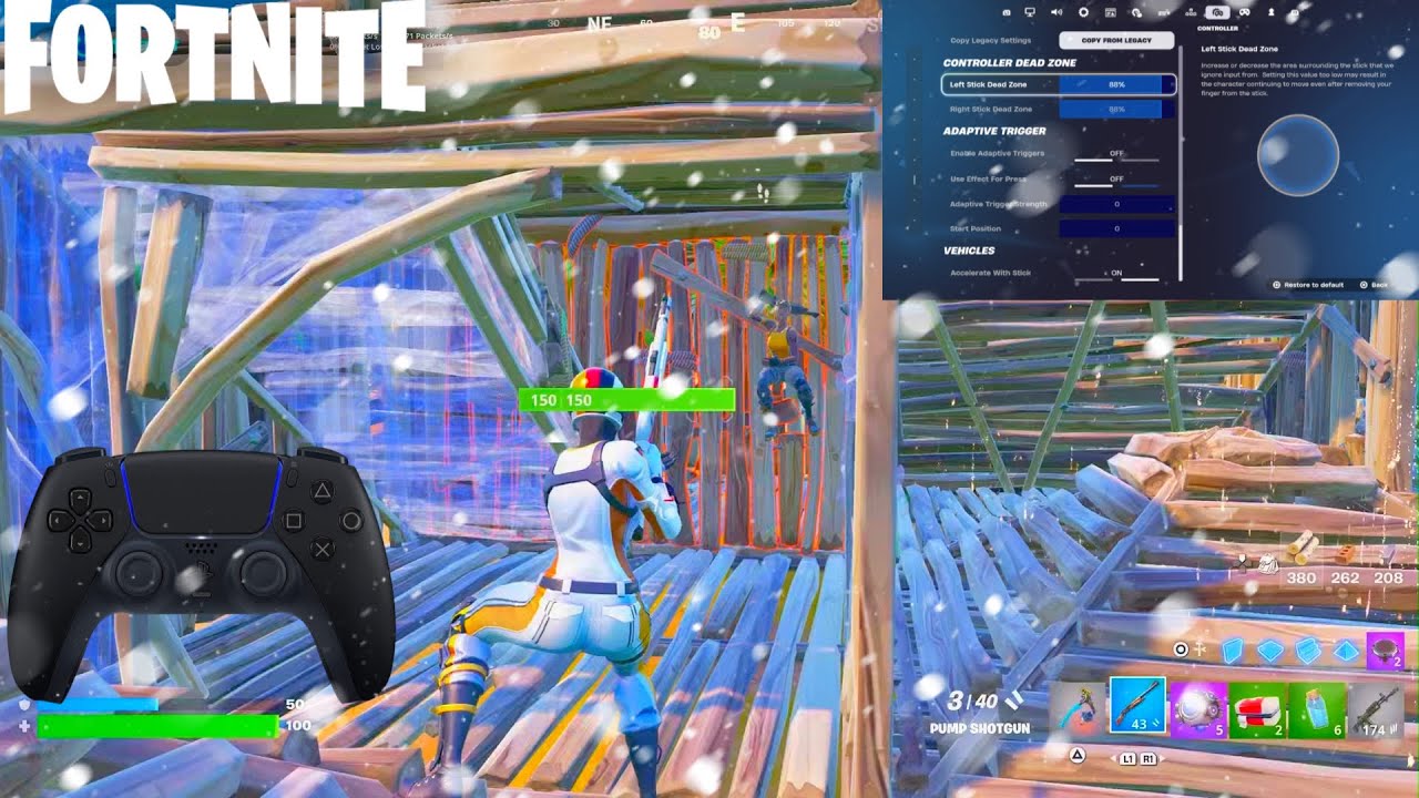 *NEW* Best Controller Settings + Sensitivity For Fortnite Chapter 6! 😱🎯 ...