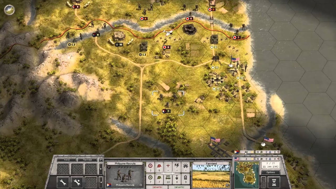 Order of Battle: Pacific Requisition Resupply - YouTube