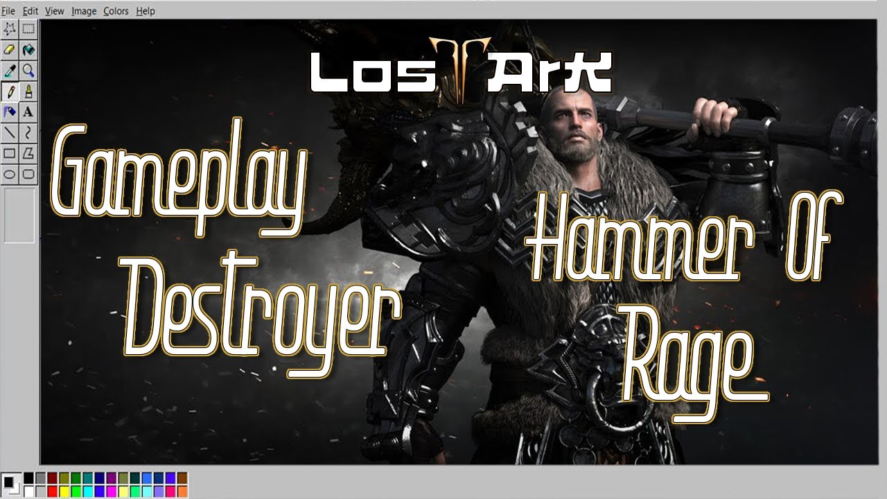 [Gameplay] Destroyer/Ravageur - Build Hammer Of Rage - Lost Ark - YouTube