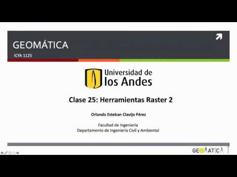 HERRAMIENTAS RASTER II// EUCLIDEAN DISTANCE// RASTER CALCULATOR ...