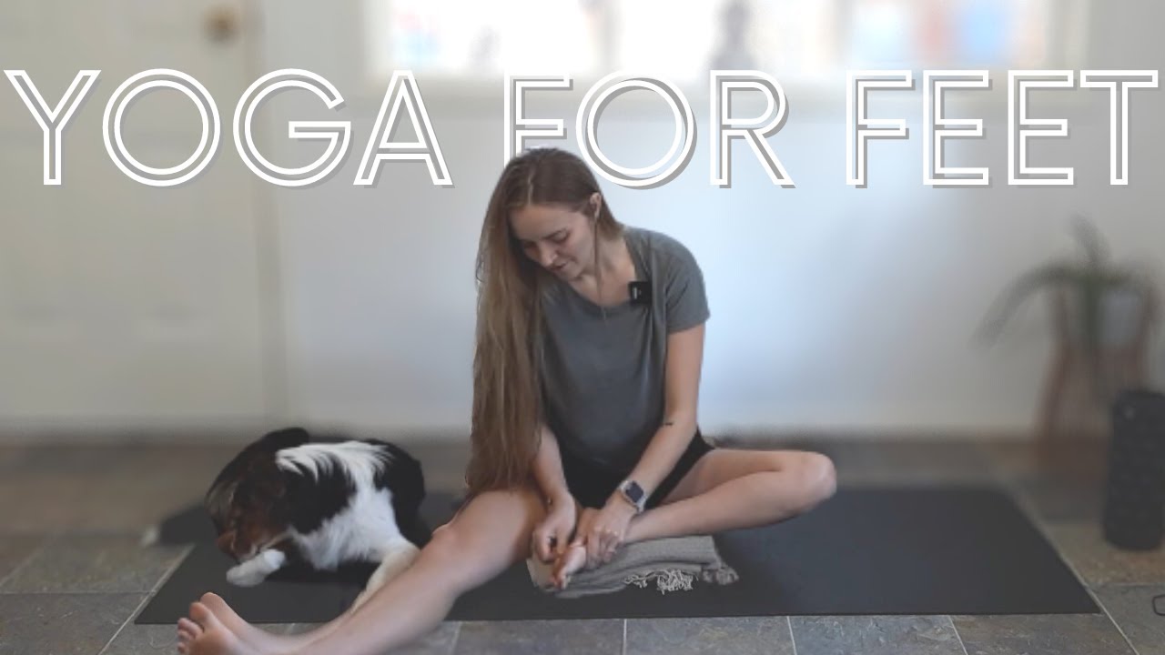 15 Min Yoga For Feet & Ankles -Yoga With Shery - YouTube