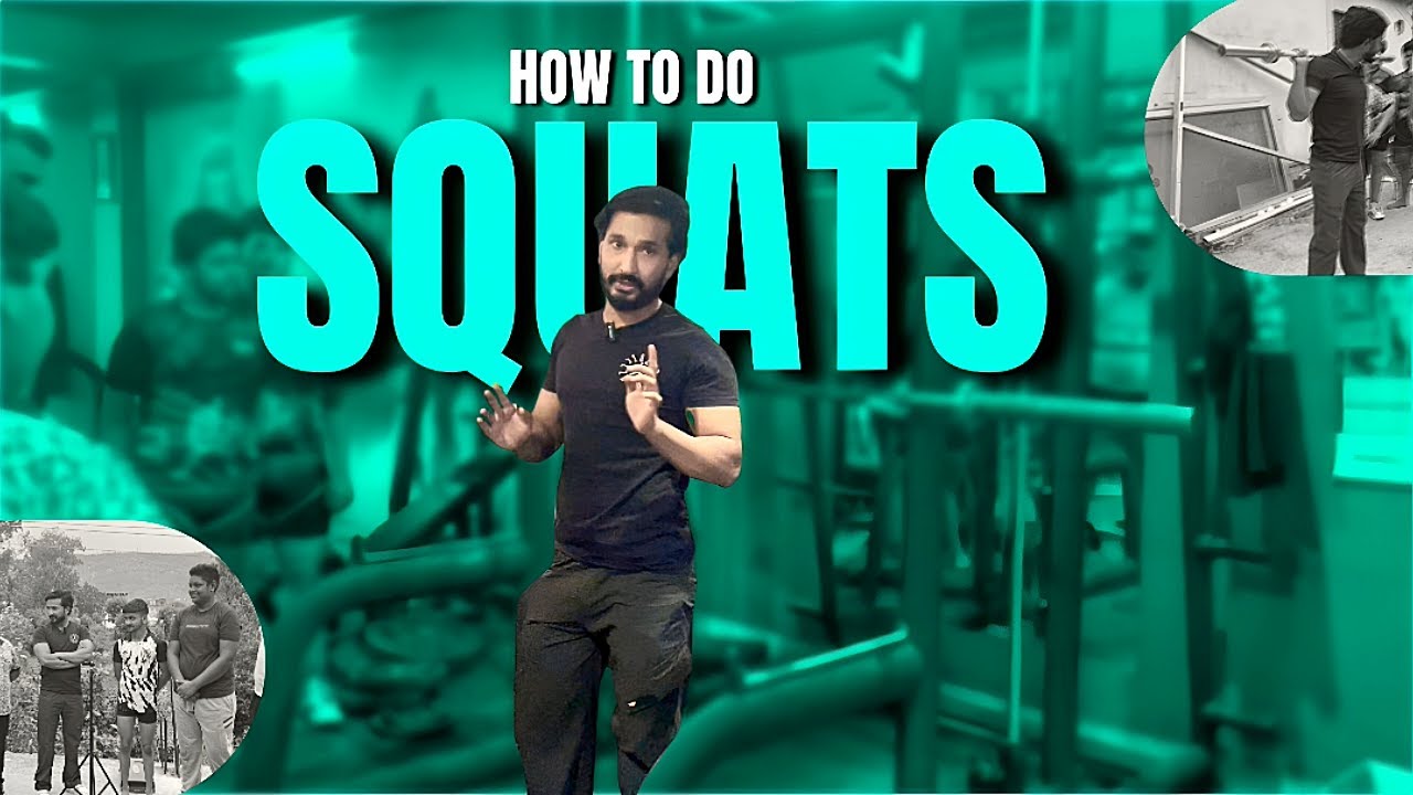 HOW TO DO SQUATS - YouTube