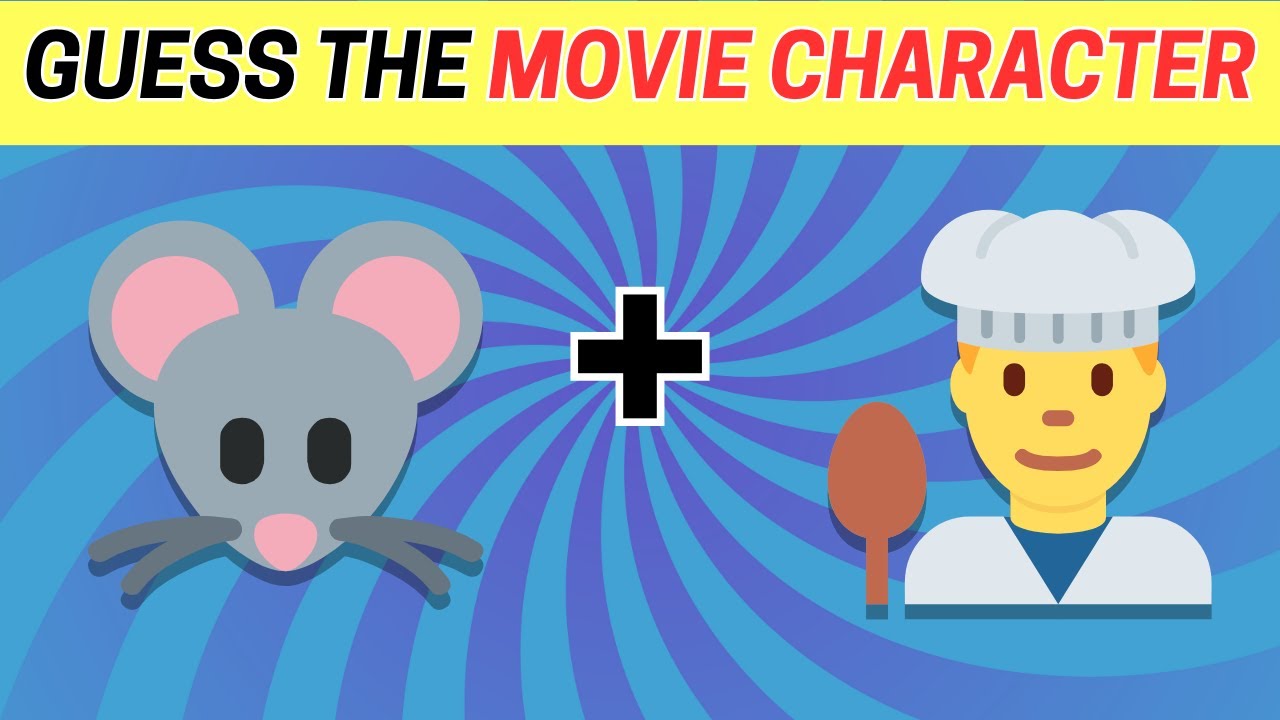 Guess the Animated Character by Emoji Quiz 🧚‍♂️ - YouTube
