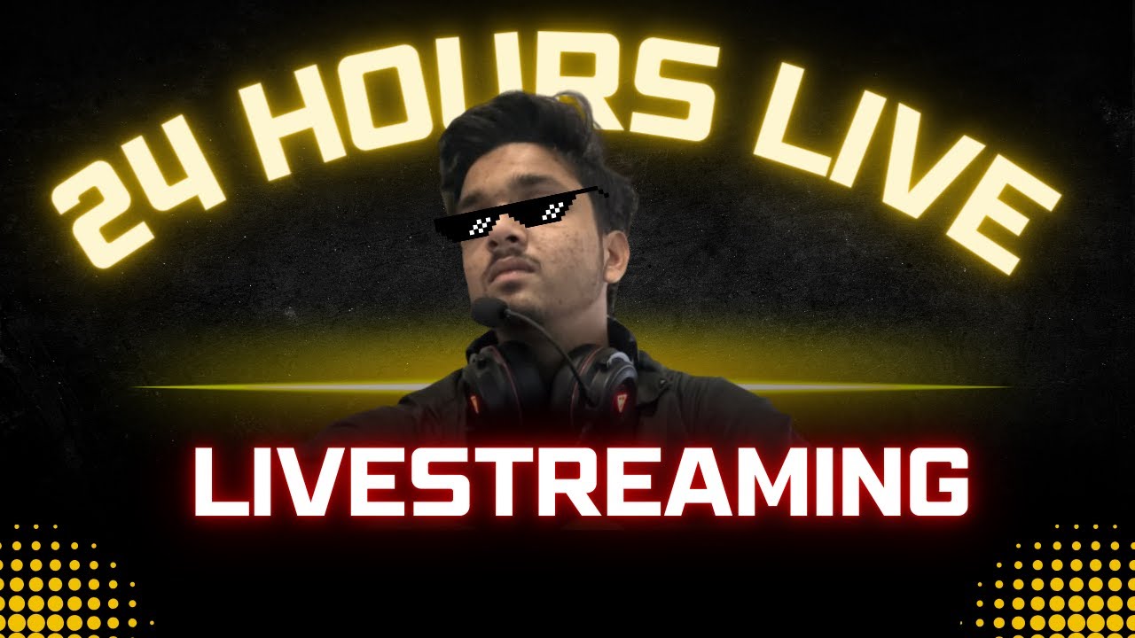 I'M Streaming LIVE for 24 Hours Nonstop Gaming JUTO! part2 - YouTube