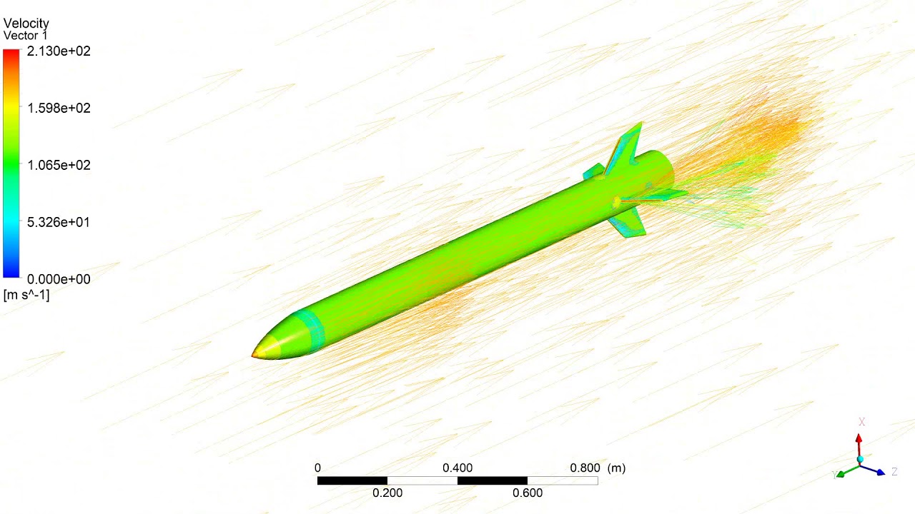 rocket analysis ( cfd ) - YouTube