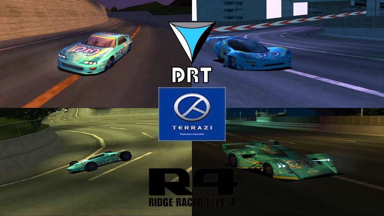 R4 Ridge Racer Type 4 - DRT Terrazi Grand Prix Longplay + Ending w ...