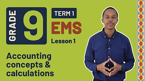 Grade 9 EMS (Financial Literacy) - YouTube