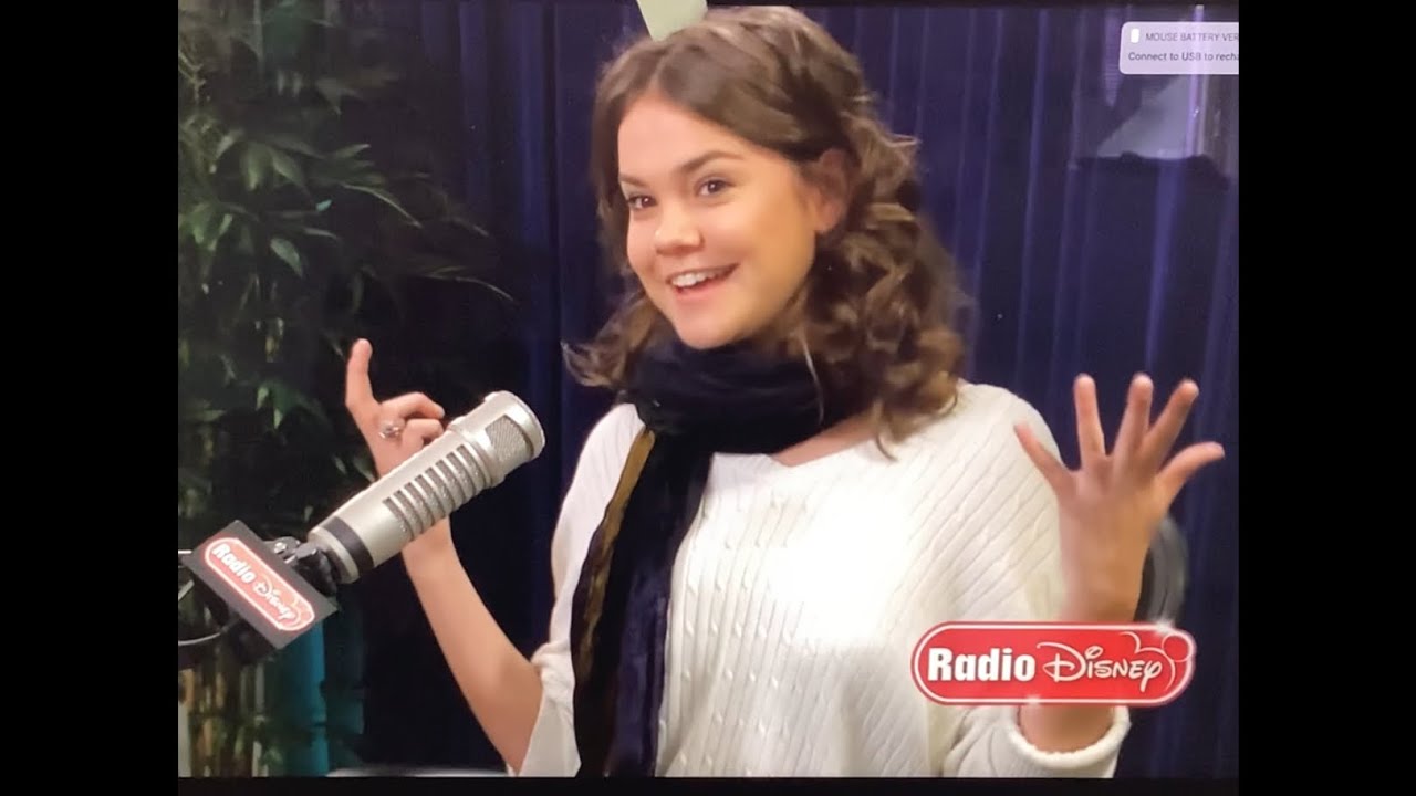 Mia Mitchell Radio Disney interview - YouTube