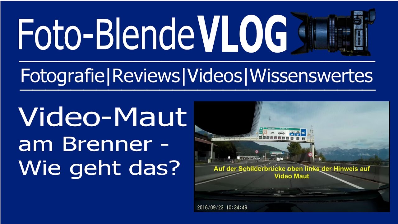 Video-Maut am Brenner - Wie geht das? - YouTube