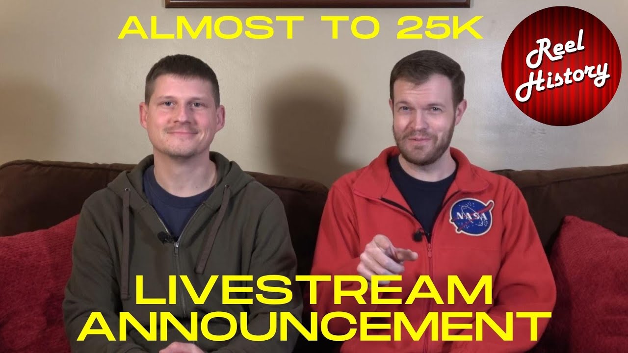 25K Subscriber Live Stream Announcement - YouTube