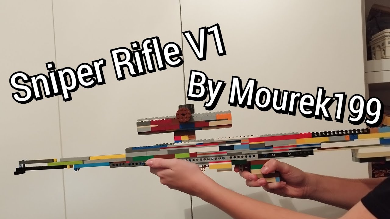 Working Lego Sniper Rifle V1 [Mourek199] - YouTube