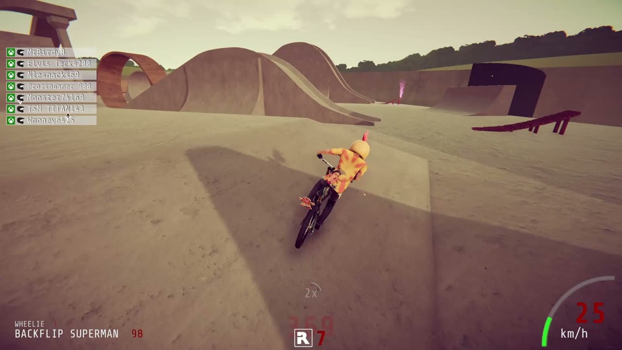 Going to a mega park(Descenders) - YouTube