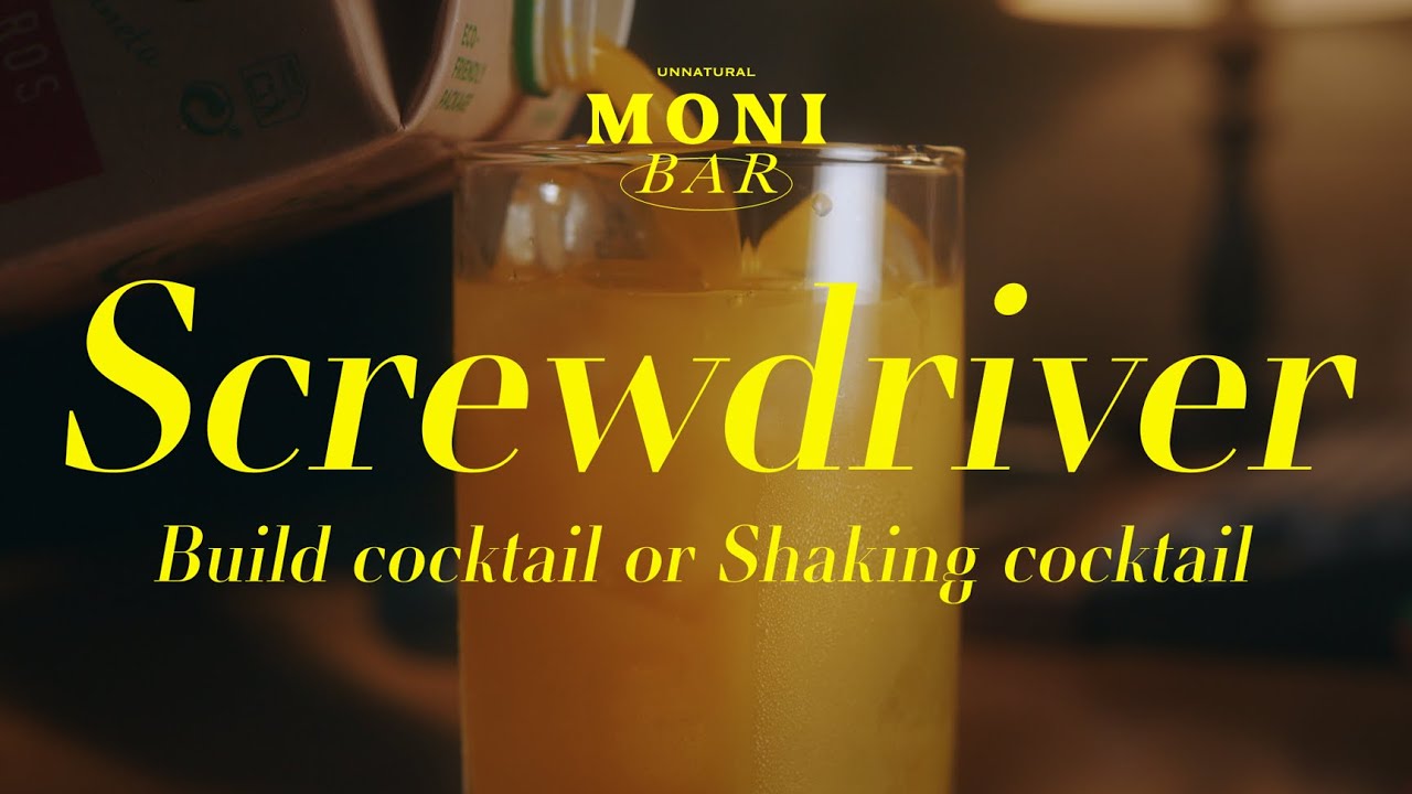 [ Moni_Bar🍸 / 홈텐딩 ] 🍊 술맛 나는게 싫어? 그렇다면 스크류드라이버 ft. 앱솔루트 보드카 🧉 - YouTube