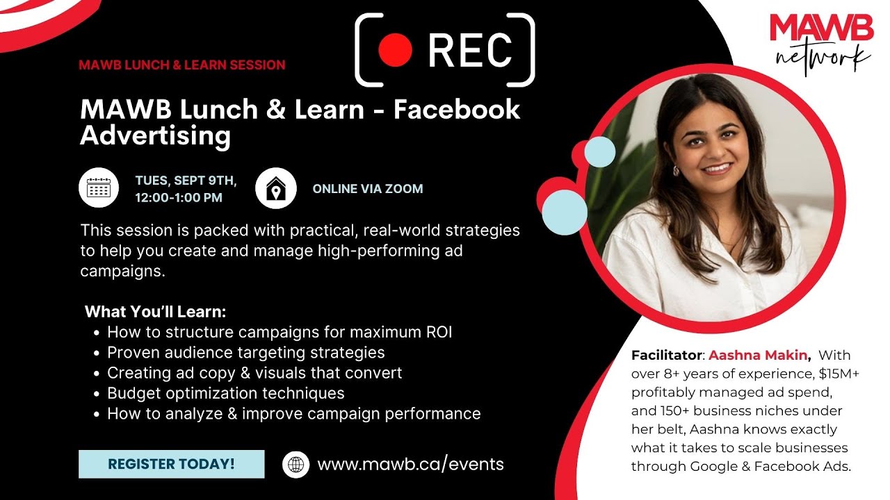 RECORDING: MAWB Lunch & Learn - Facebook Advertising - YouTube