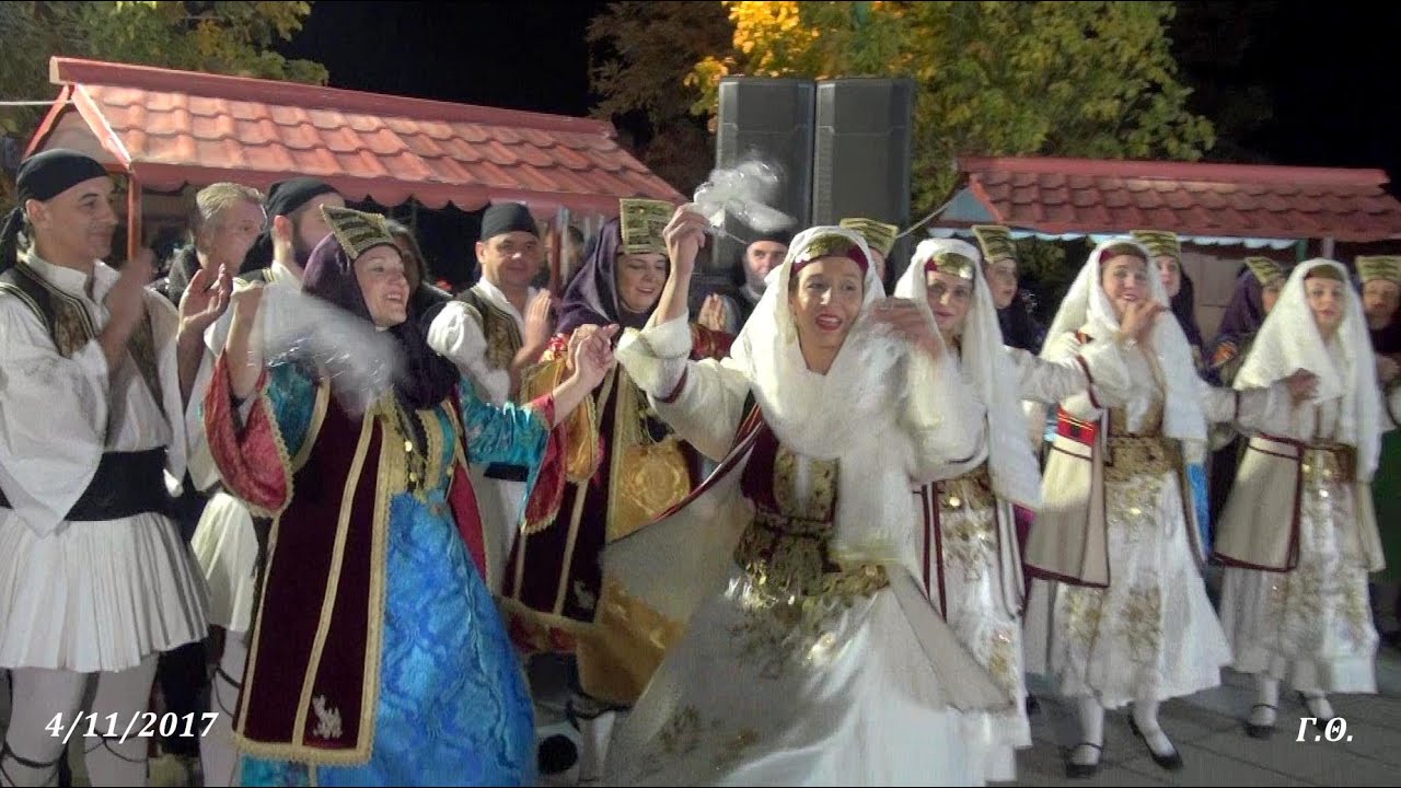 Μπαζαρκάνα - Ηπειρώτικοι Χοροί στη Νέα Μεσημβρία "2017" - YouTube