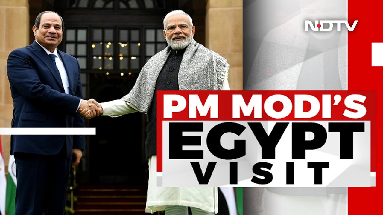 PM Modi Egypt Visit: PM Modi Meets Egyptian Prime Minister, Discusses ...