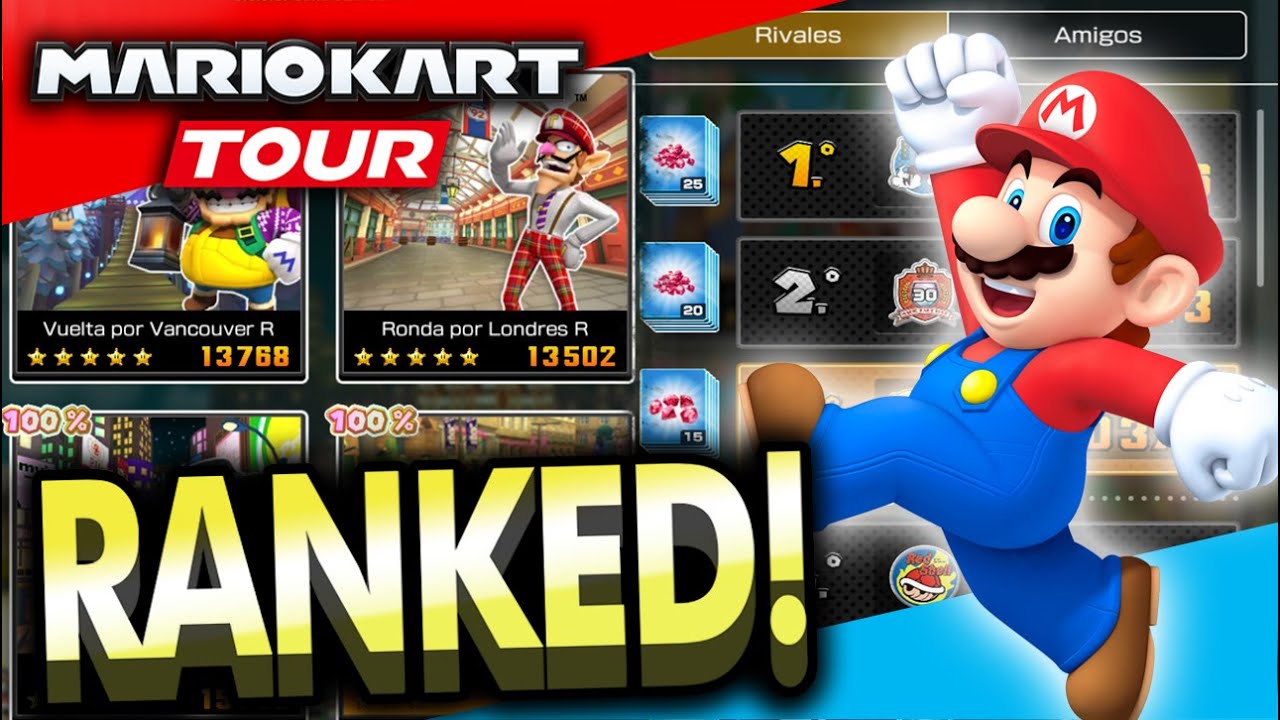Ranked Copa Mario en Mario Kart Tour! 🏆 - YouTube