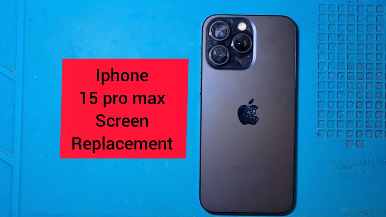 iPhone 15 Pro Max Screen Replacement Tutorial! Full iPhone 15 Pro Max ...