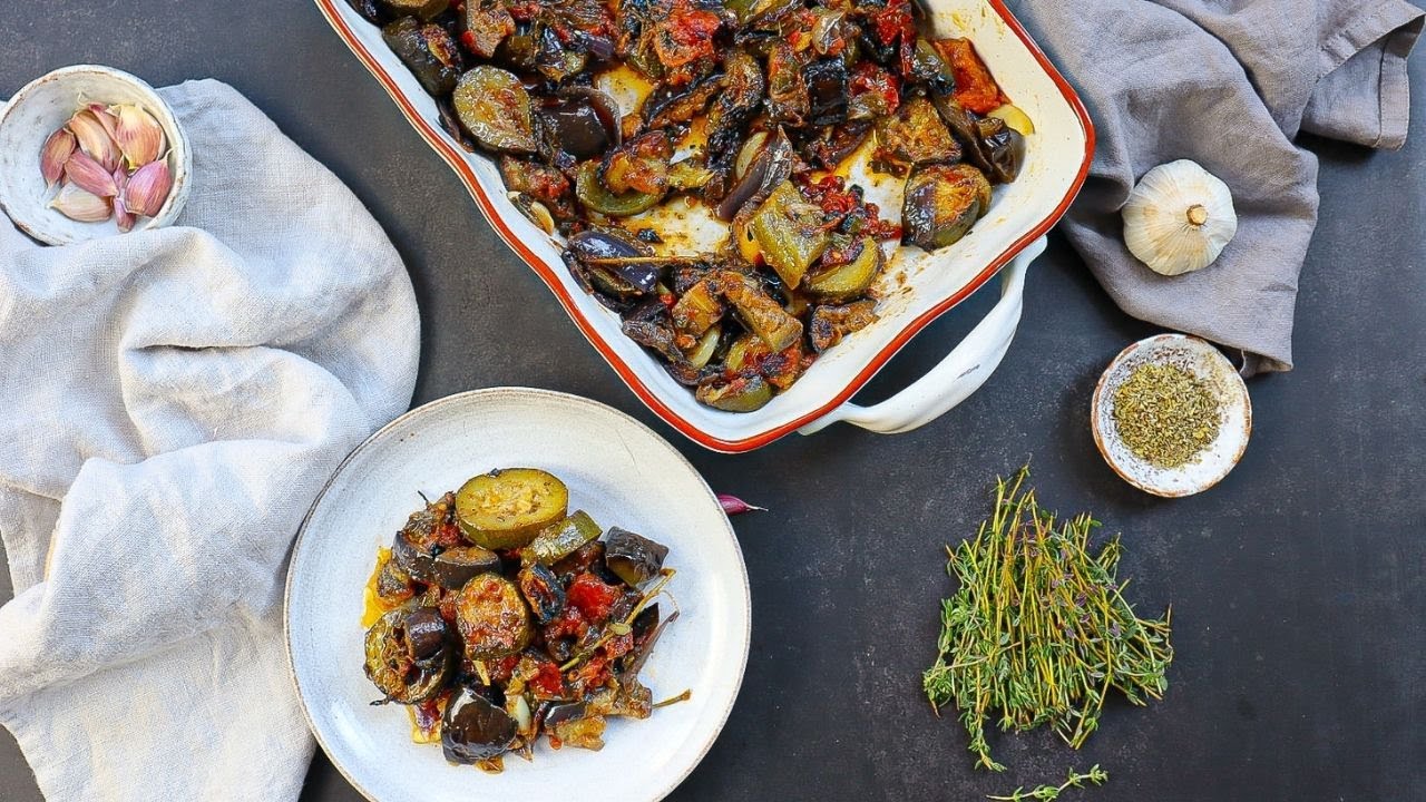 Greek Briam: how to roast vegetables - YouTube