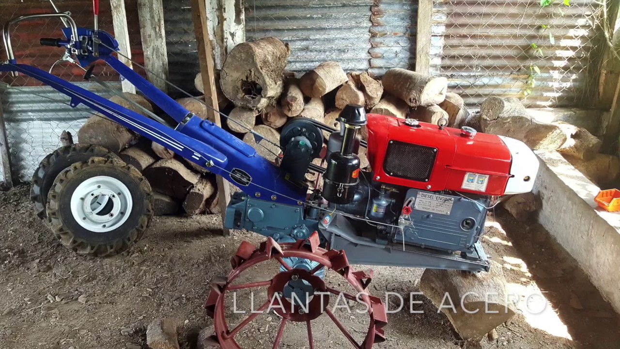 Versatrac Motocultor + Implementos - YouTube