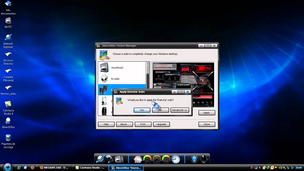 Convertir Windows XP en AlienWare - YouTube