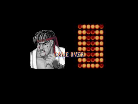 Game Over: Street Fighter II - The World Warrior (CP System)