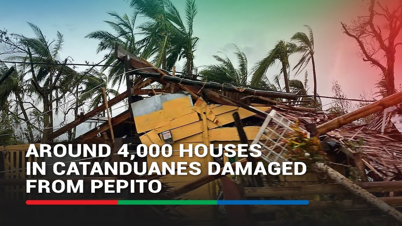 Around 4,000 houses in Catanduanes damaged from Pepito | ABS-CBN News ...