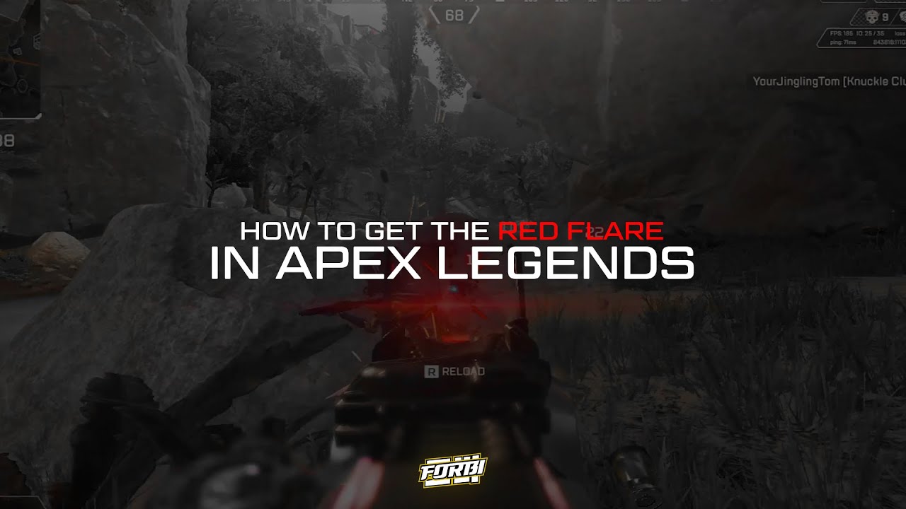 How to get a RED FLARE in Apex Legends - YouTube