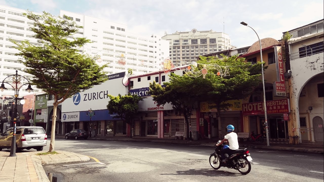 Sunday morning walk around Melaka Raya (Malacca town) during CMCO | DJI ...