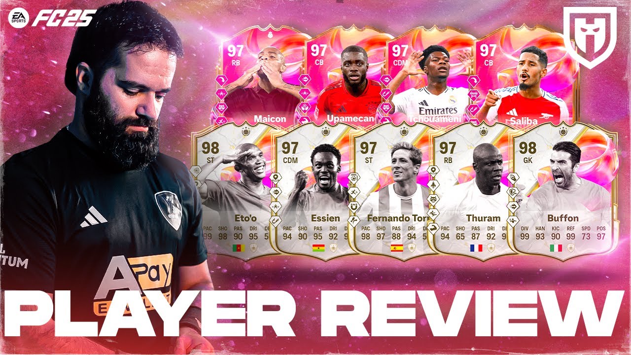 FUTTIES TEAM 2 | BUFFON, THURAM, ETO, ESSIEN, TORRES, MAICON, UPAMECANO ...