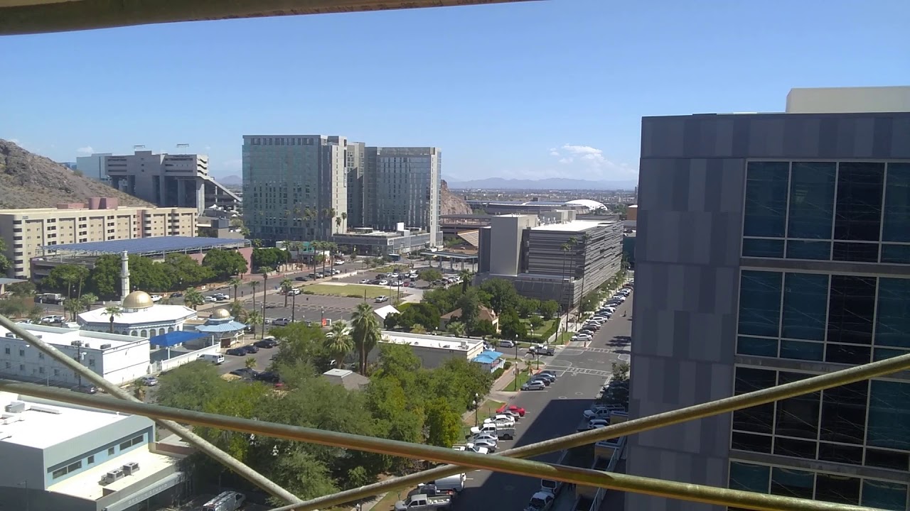 Nice View from the 14th Floor. - YouTube