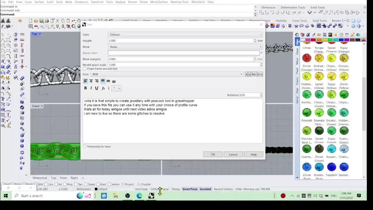 Grasshopper braid command | rhino tutorial | rhino tips and tricks ...