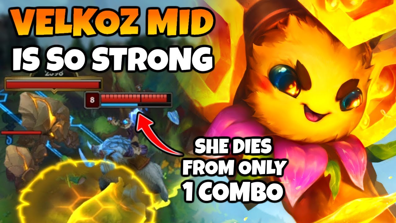 VEL'KOZ MID is SECRETLY SUPER STRONG (You can 1 combo EVERYONE) - YouTube