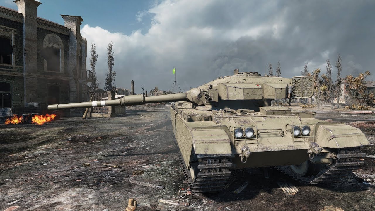 WoT Centurion Mk 7/1 6444 DMG 1450 EXP - Stalingrad - YouTube