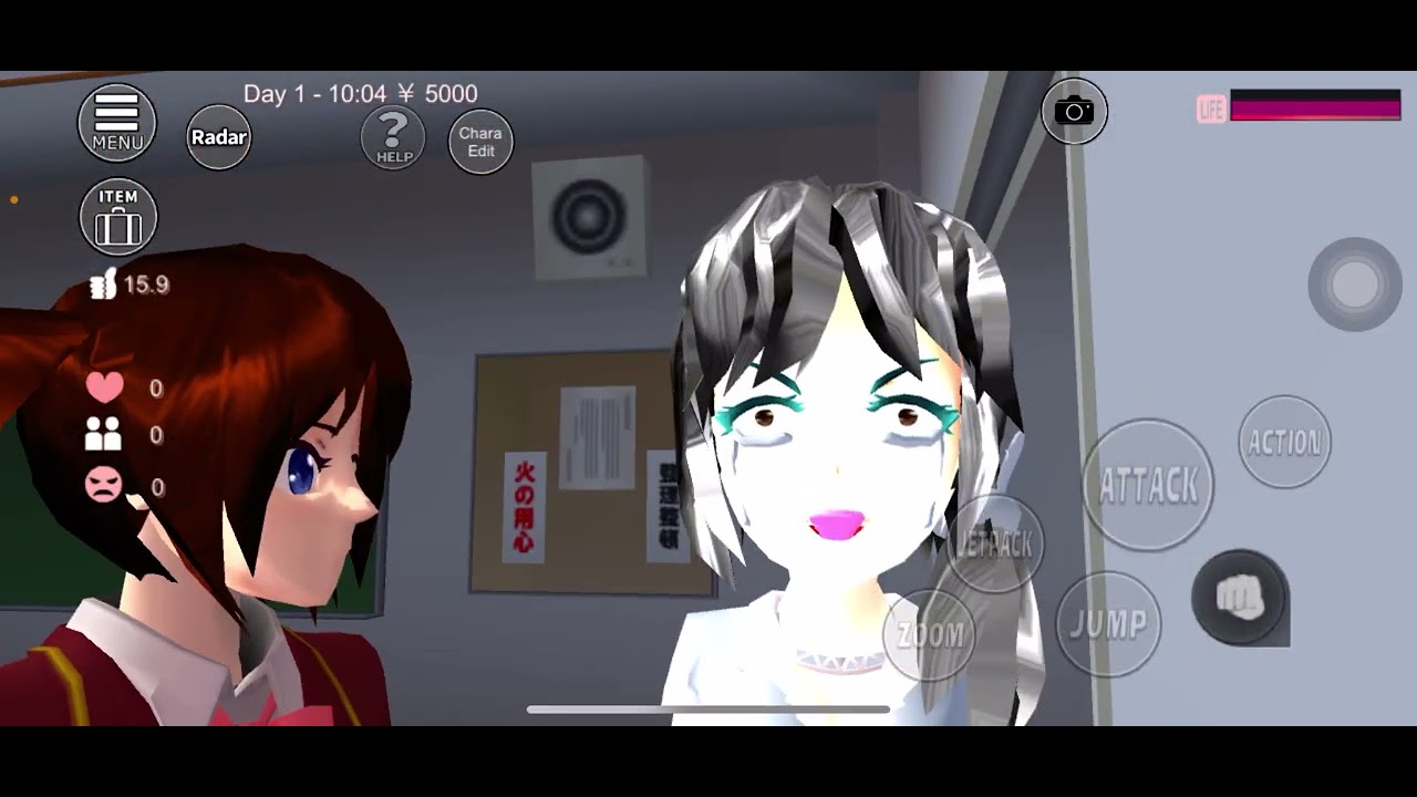 Cara Membuat Hantu Di Sakura School Simulator - YouTube