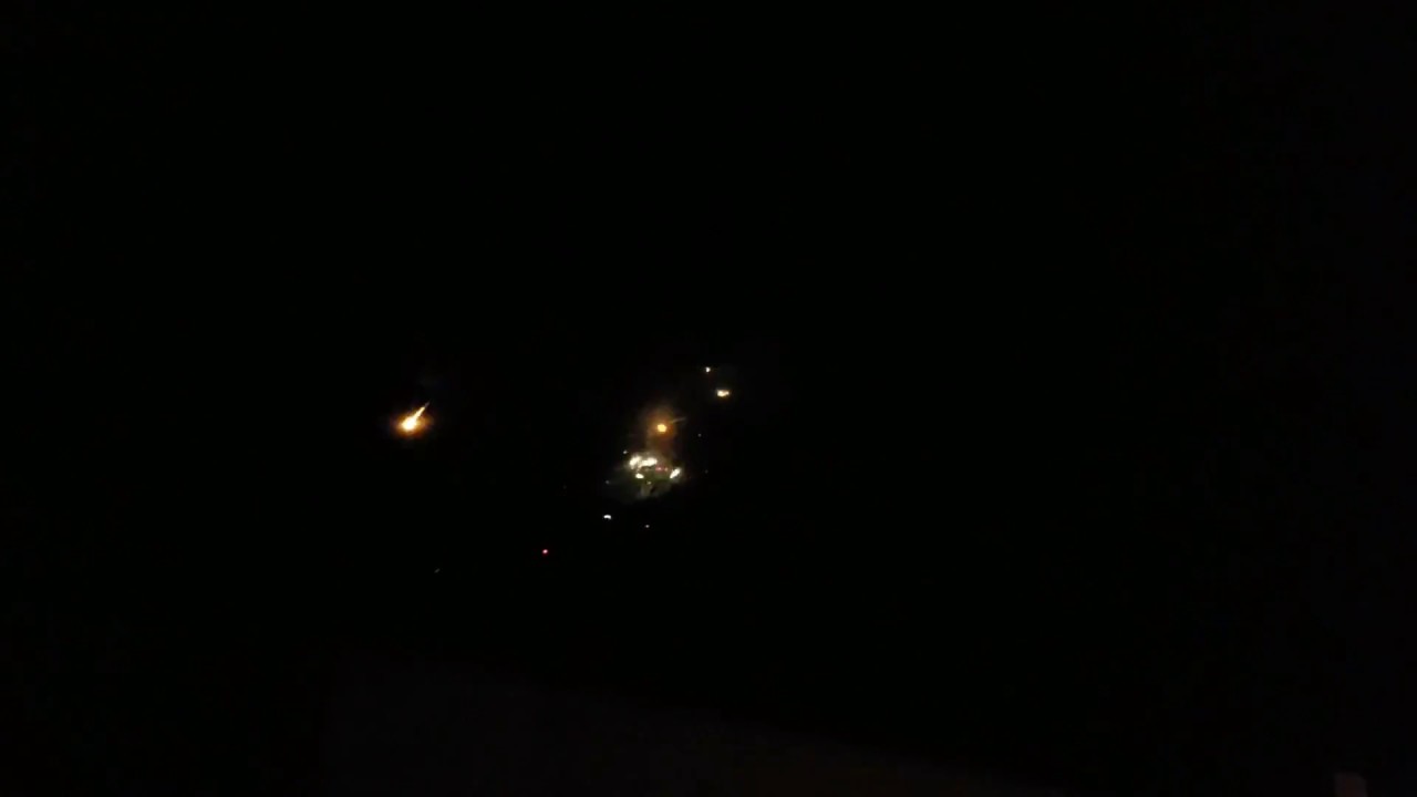 Spit Devil firework at night - YouTube