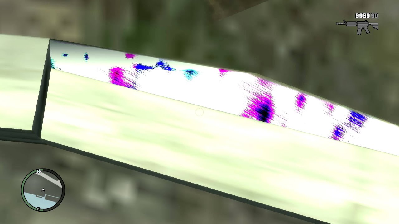 GTA IV - Strange Texture - YouTube