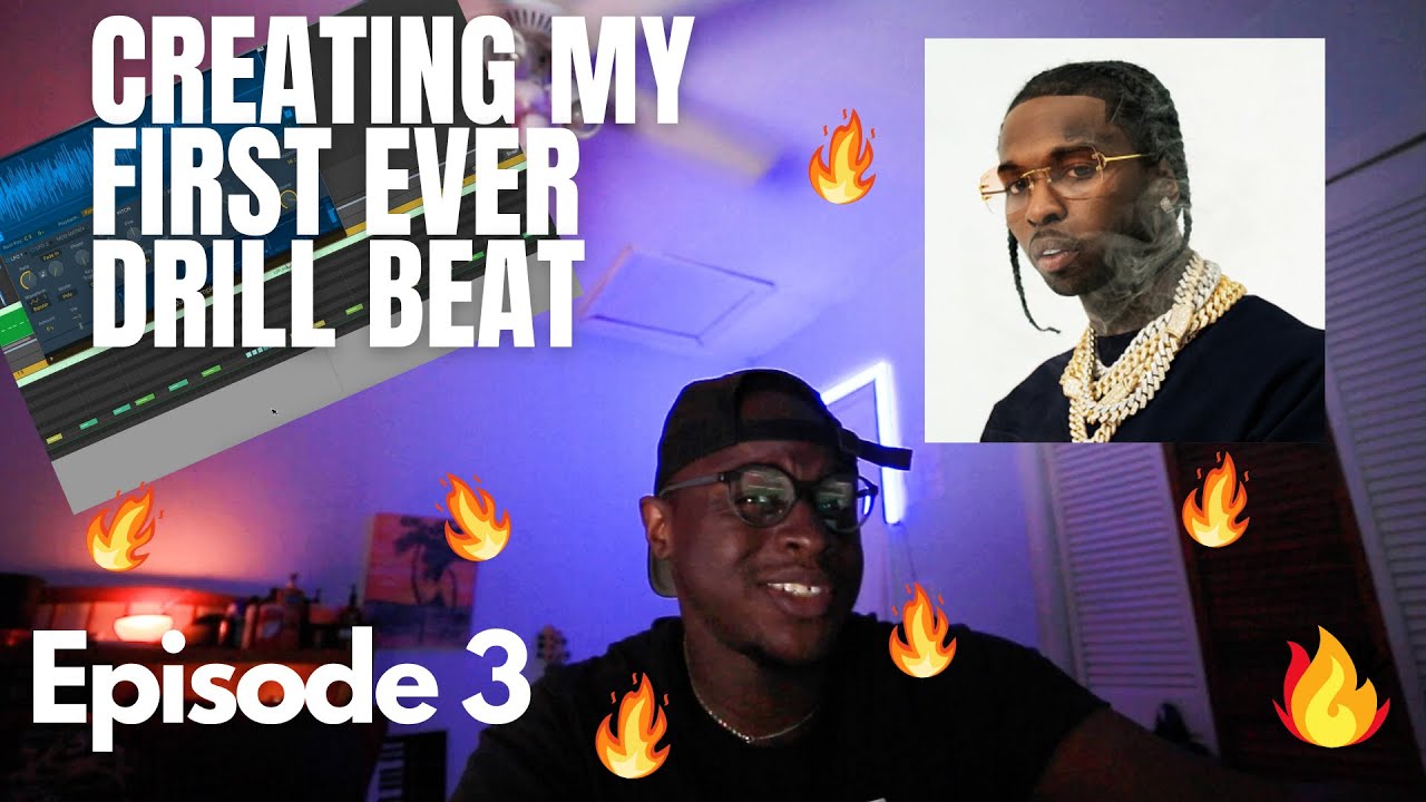 Creating My First Ever Drill Beat 🔥 - YouTube