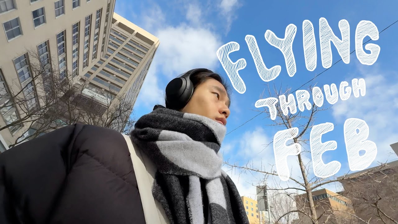 february feels like half a month | toronto vlog - YouTube